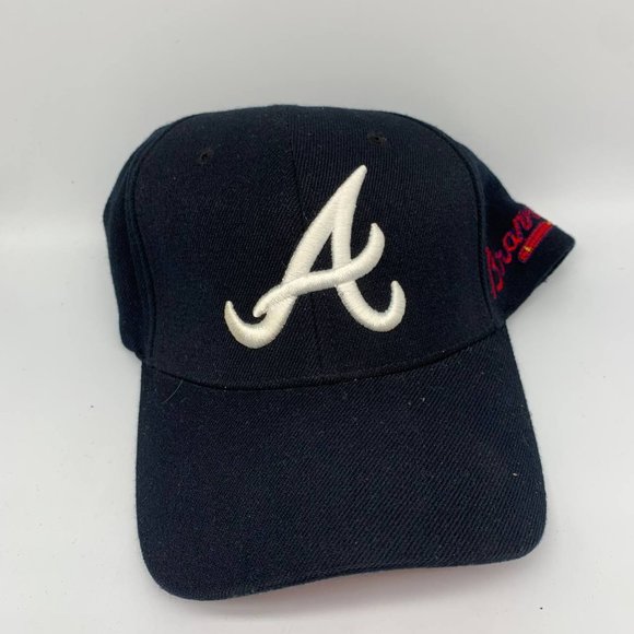 MLB | Accessories | Atlanta Braves Mlb Hat Stretch Fitted Cap Men ...